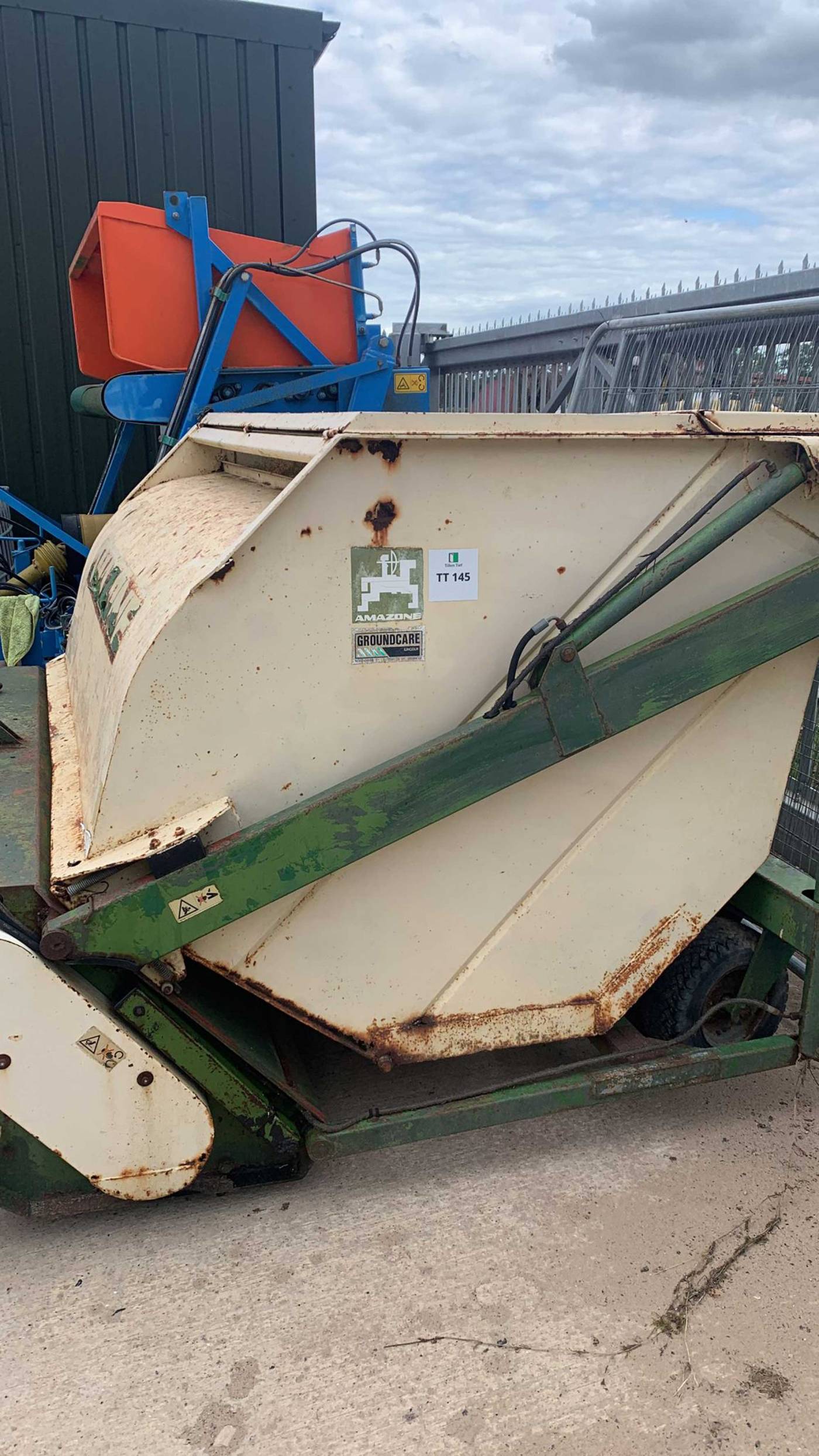 Amazone 180 Flail Collector For Sale | Fineturf