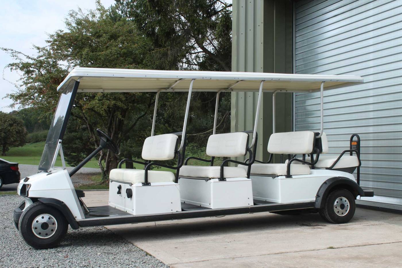 Club Car 8 seat Passenger Vehicle For Hire | Fineturf