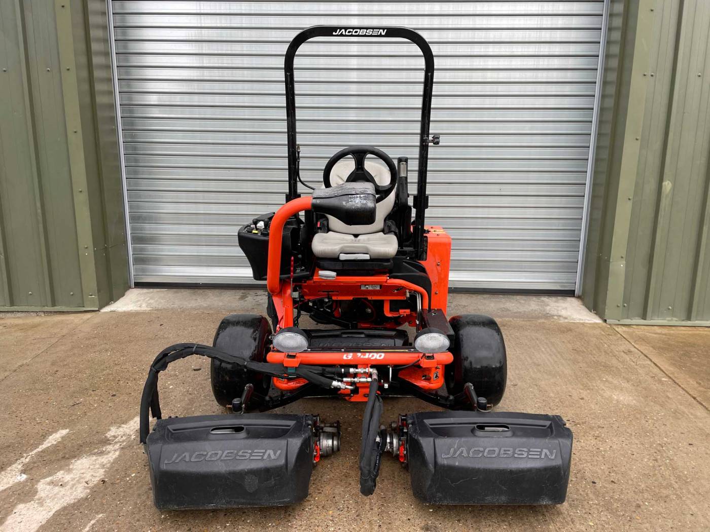 Jacobsen GP400 Ride on Cylinder Mower For Sale | Fineturf