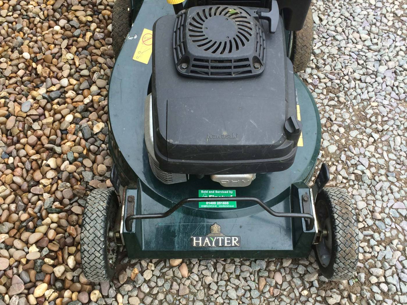 Hayter Pedestrian Rotary Mower 455E for Sale | Fineturf