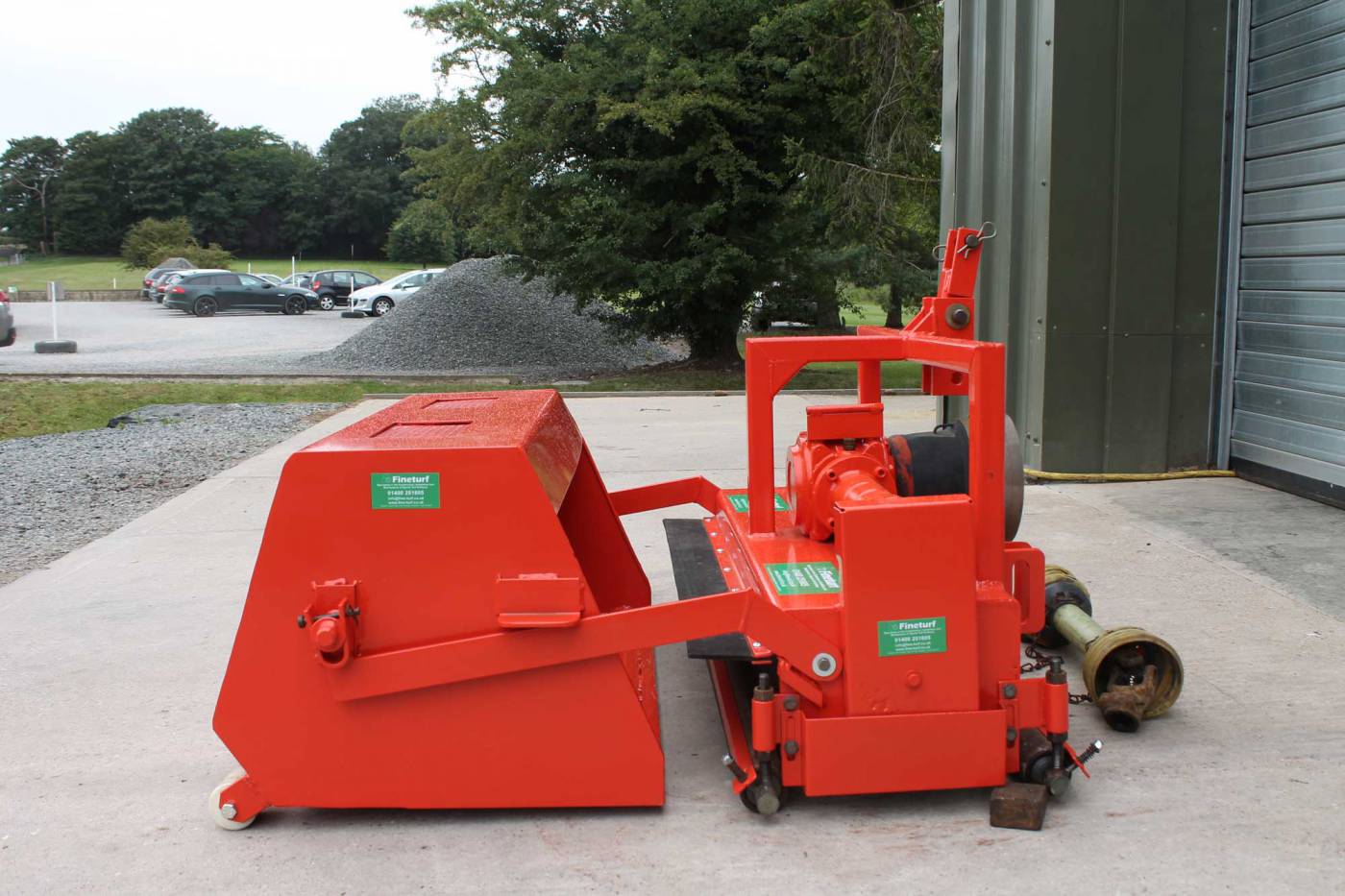 Huxley Tractor Mounted Scarifier for Sale | Fineturf Machinery