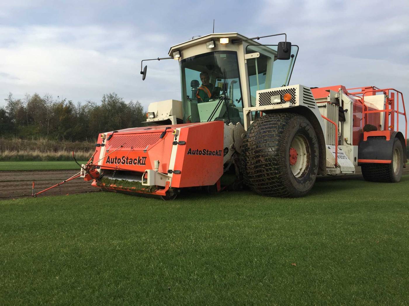 Trebro Autostack II Turf Harvester for Sale | Fineturf