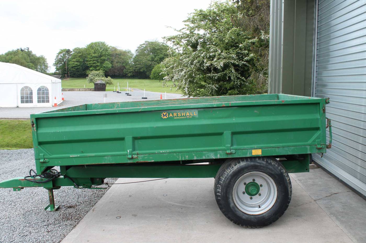 Marshalls 4T Tipper Trailer for Sale | Fineturf
