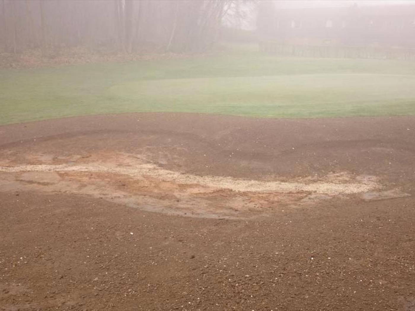 Poult Wood Golf Course 18th Bunker Construction and Pathways | Fineturf