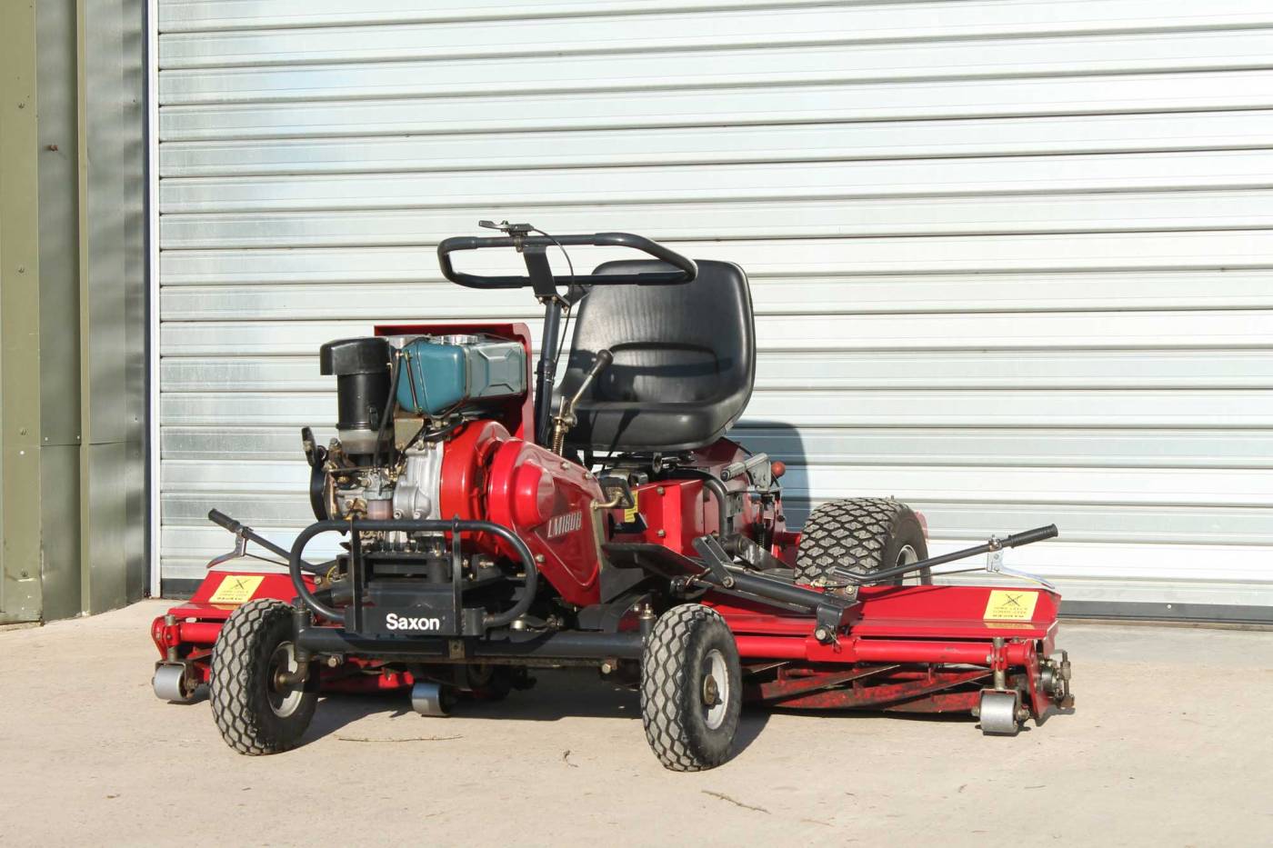 Saxon LM180B Ride on Cylinder Mower For Sale