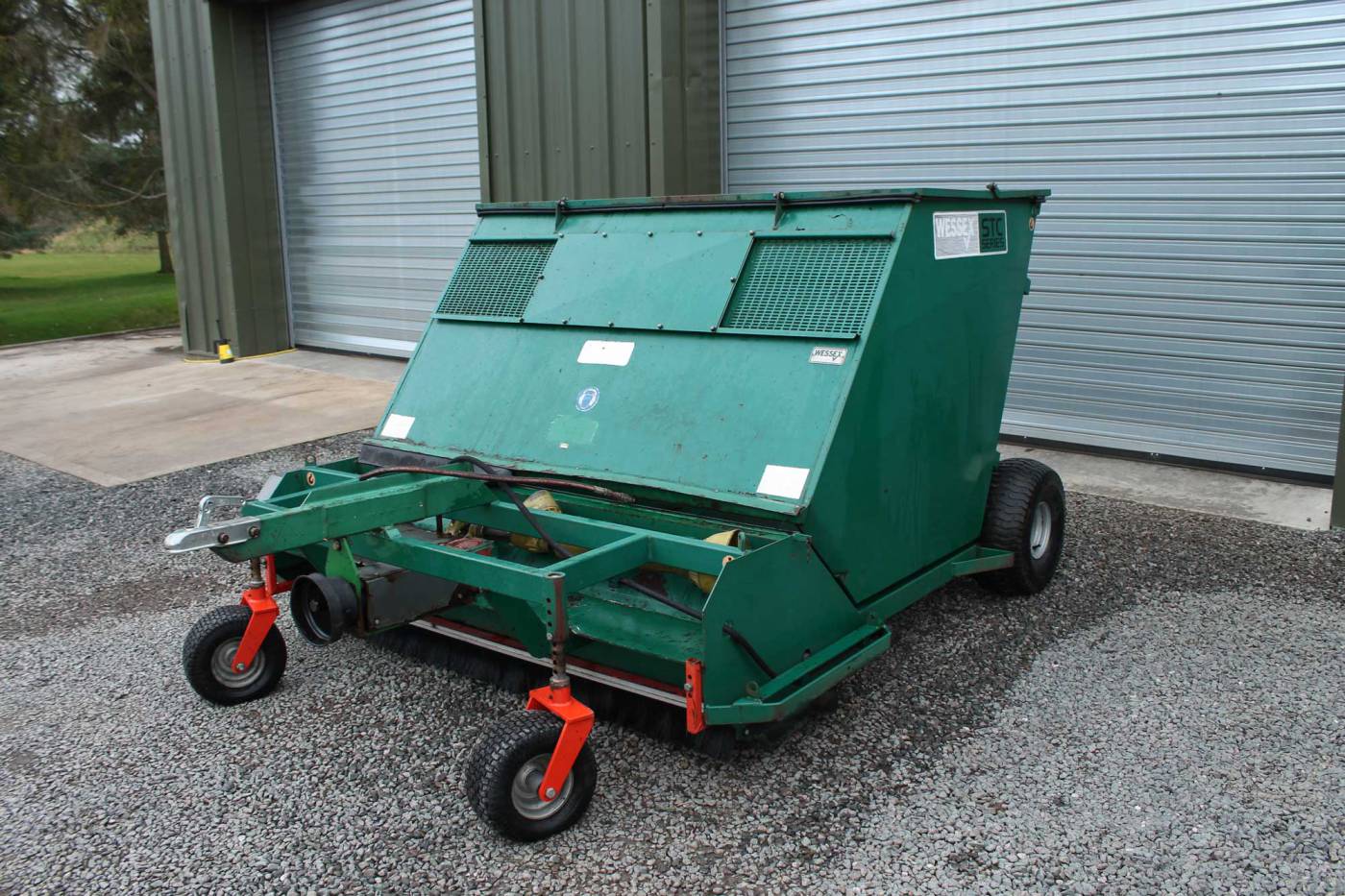 Wessex STC Sweeper Collector for Sale | Fineturf