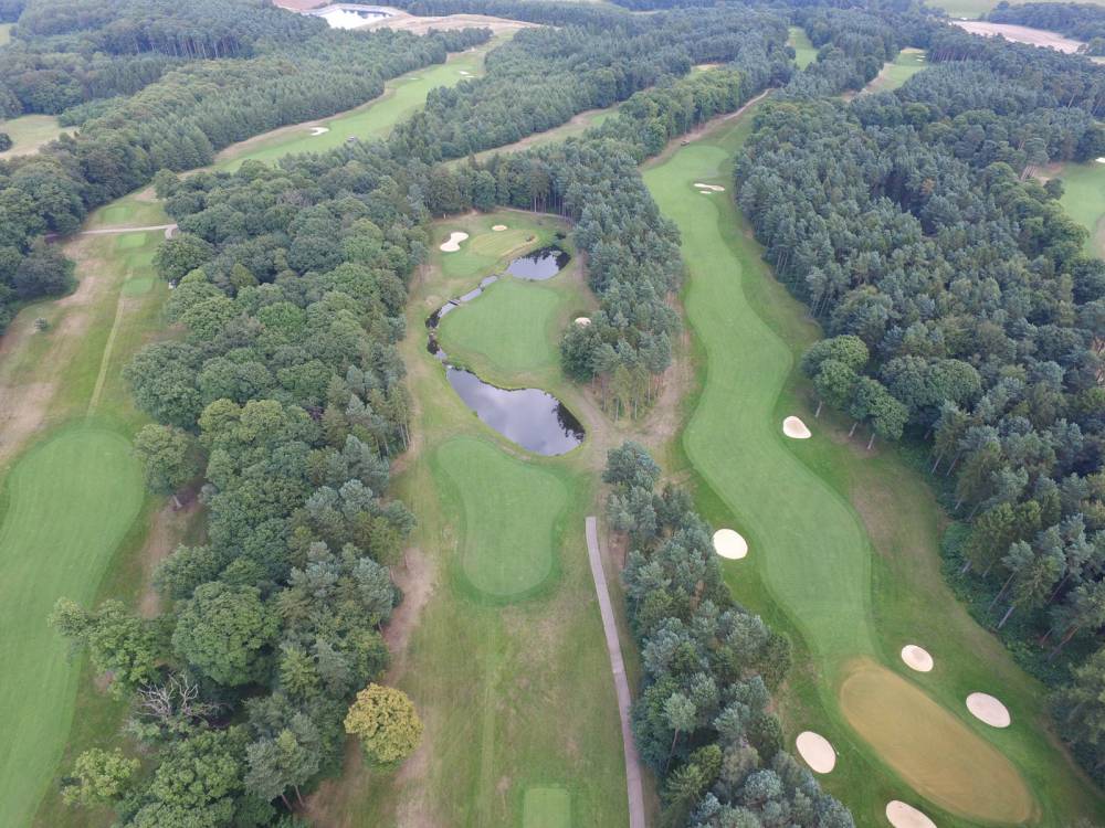 Woburn Golf Club The Marquess and The Duke's Tee Construction | Fineturf