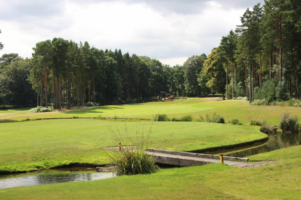 Woburn Golf Club The Marquess and The Duke's Tee Construction | Fineturf